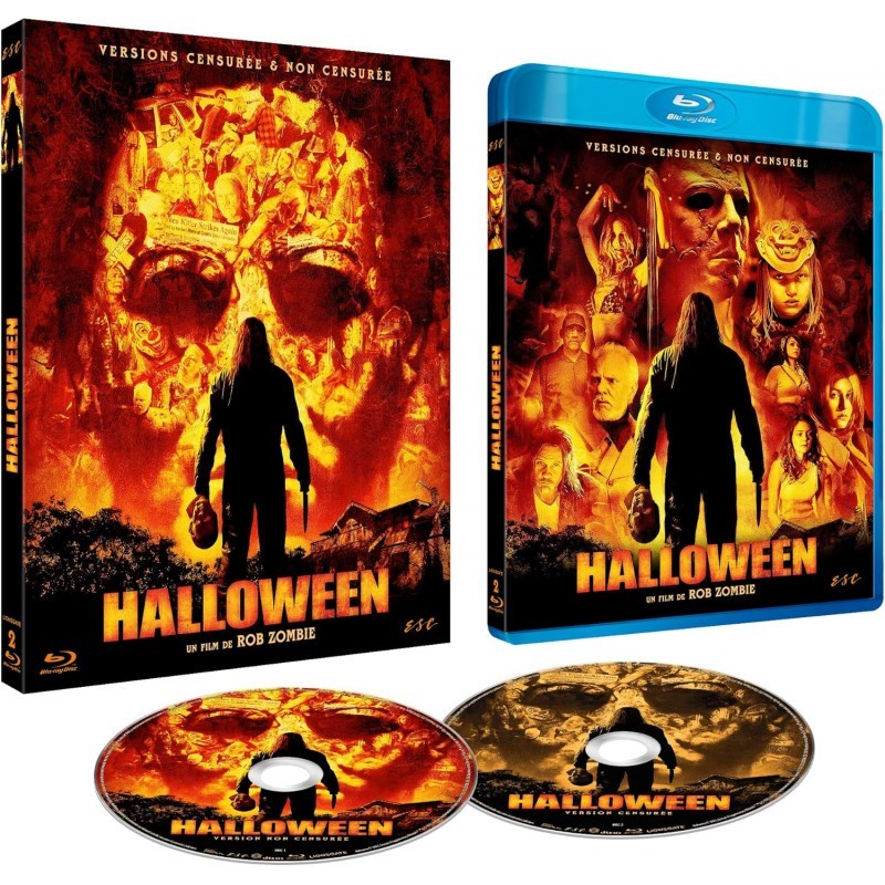ROB ZOMBIE'S HALLOWEEN (UNRATED & RATED CUT) - 2 BLU RAY